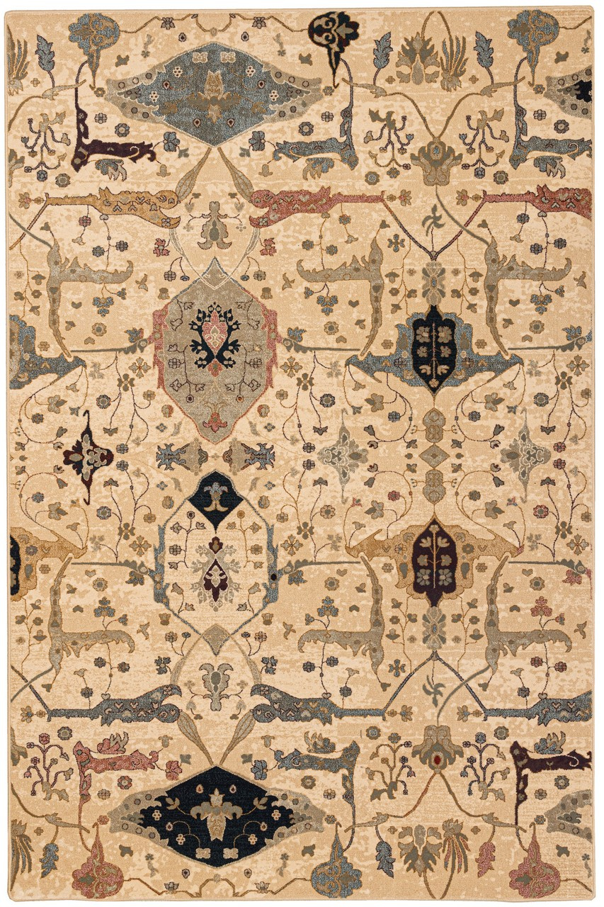 Dywan wełniany do salonu Dywilan PERSEJ Krem POLONIA | ŚliczneDywany.pl ...